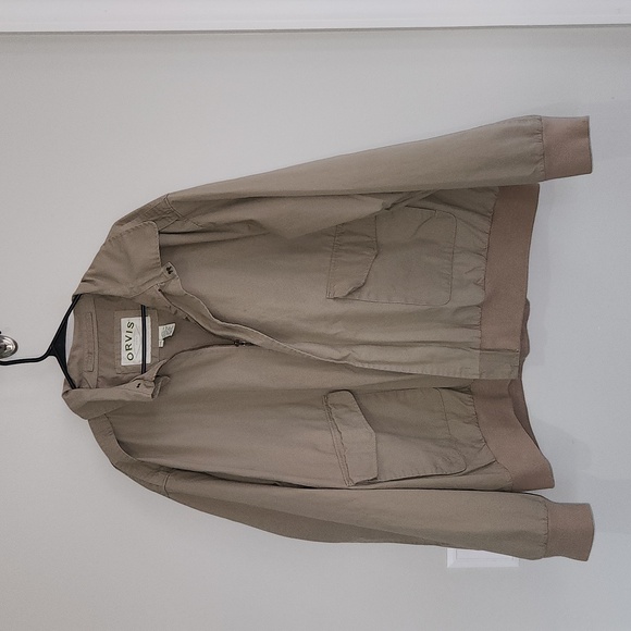 Orvis | Jackets & Coats | Tan Orvis Outdoors 0 Cotton Zip Front Chore ...